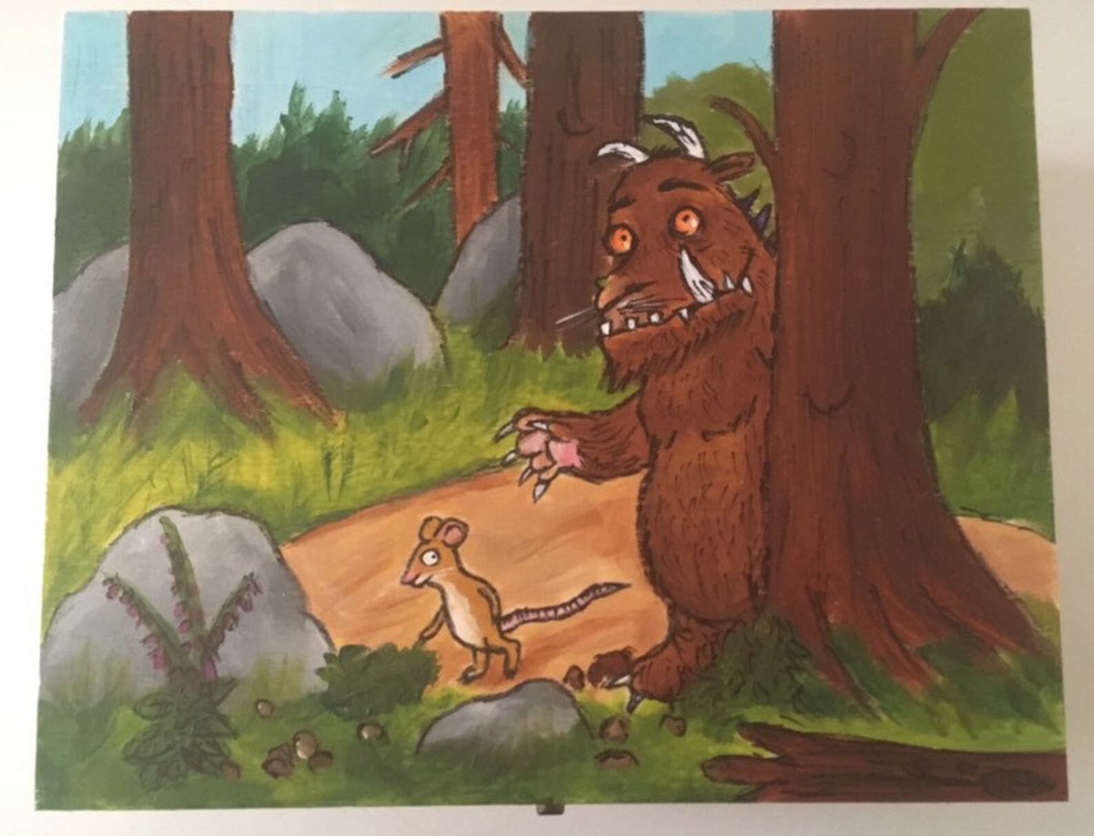 Gruffalo Gift Set Hand Painted Gruffalo Mug and Egg Cup Set With Hand ...