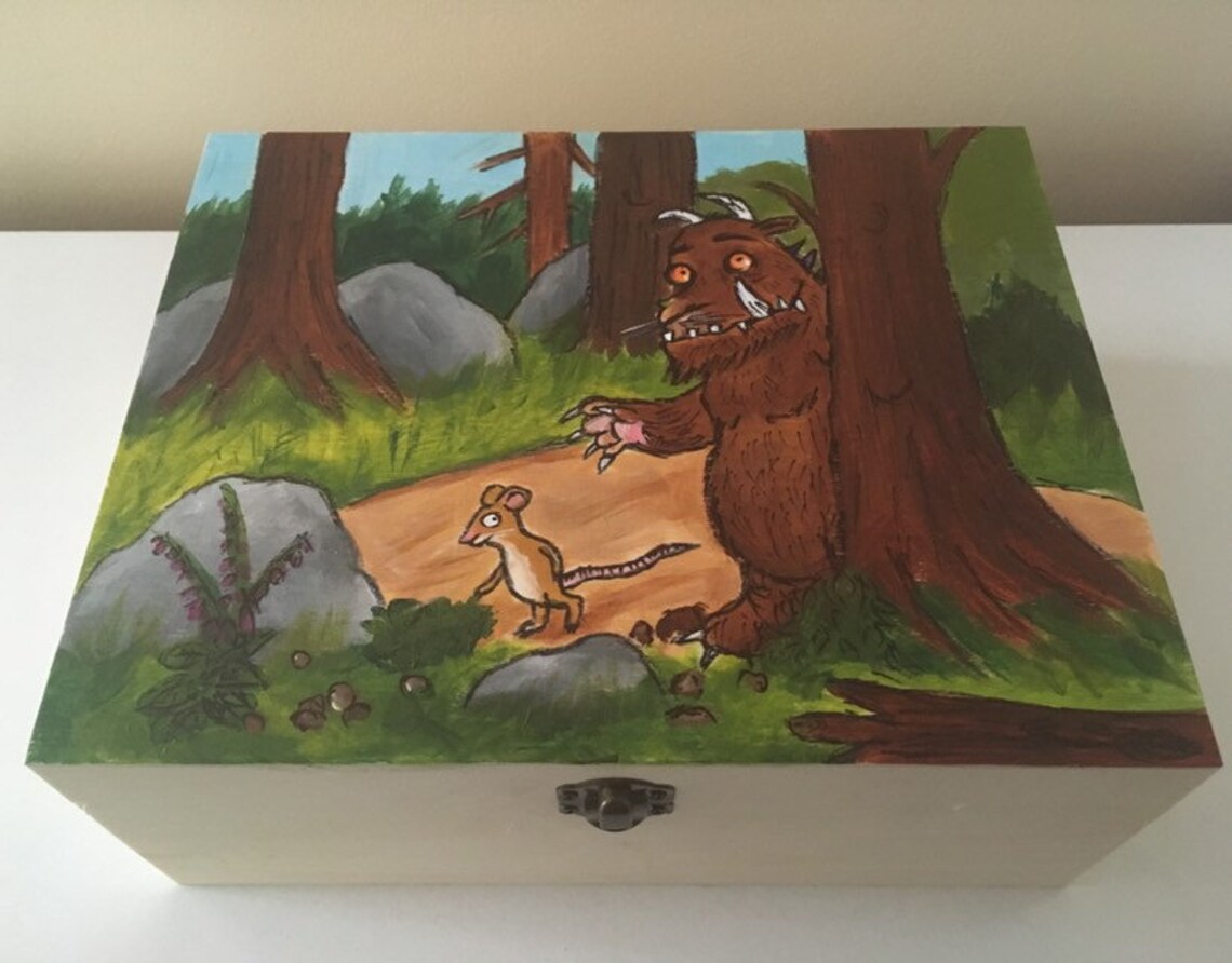 Gruffalo Gift Set Hand Painted Gruffalo Mug and Egg Cup Set With Hand ...