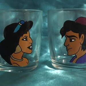 Aladdin Tea Set-glass Genie Teapot With Jasmine & Aladdin - Etsy