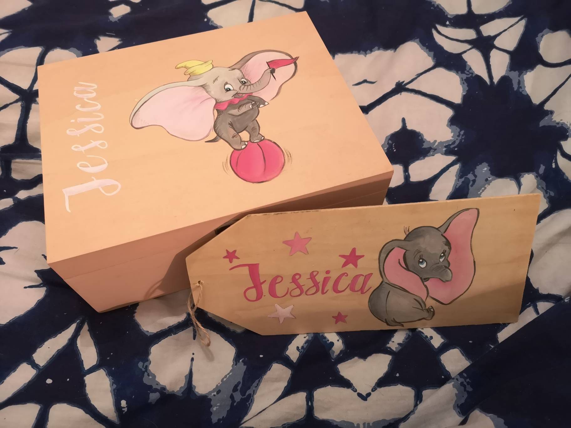 Dumbo Gift. Baby Gift/christening Gift. Dumbo Memory Box. - Etsy