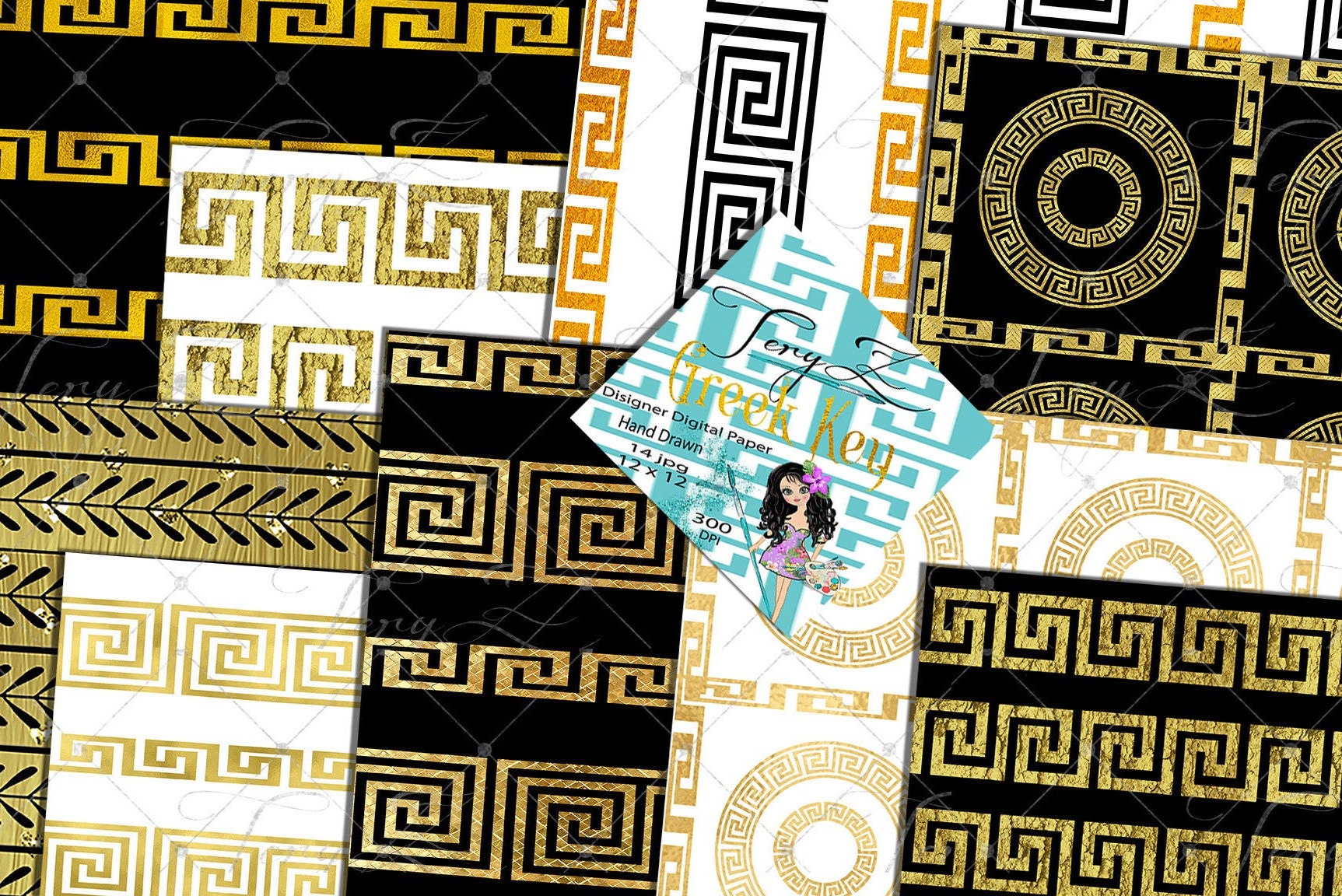Versace Pattern Gold