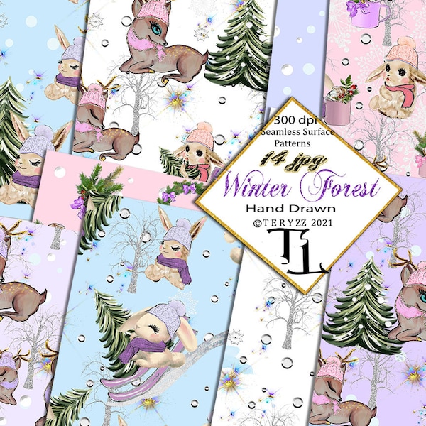 Forest Animals - Etsy