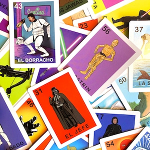 Loteria Space Wars (parody Game) - Etsy