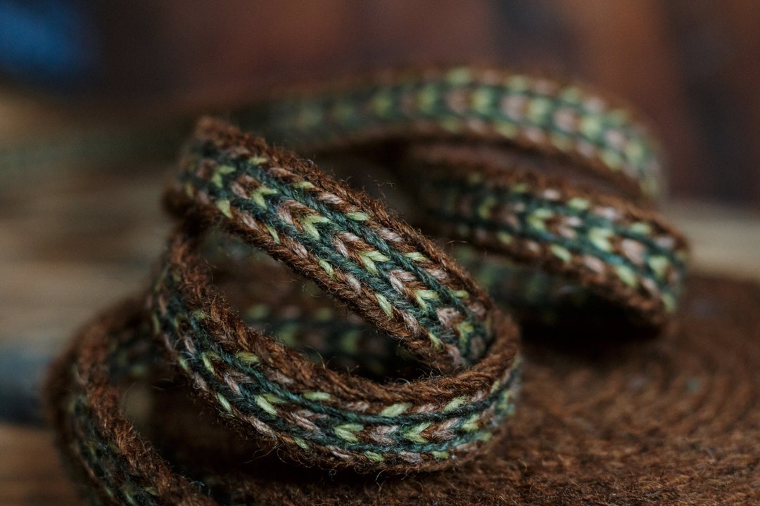 8 Tablet Woven Band, Tablet Weaving, Viking Belt, Medieval Belt, Guitar ...