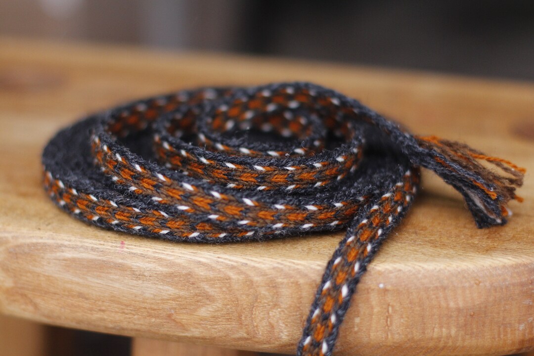8 Tablet Woven Band, Tablet Weaving, Viking Belt, Medieval Belt, Guitar ...