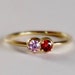 14k Mothers Day Rings, Mothers Day Jewelry, Birthstone Gold Rings ...