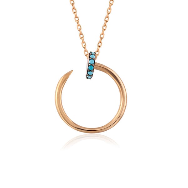 Nail Necklace - Etsy