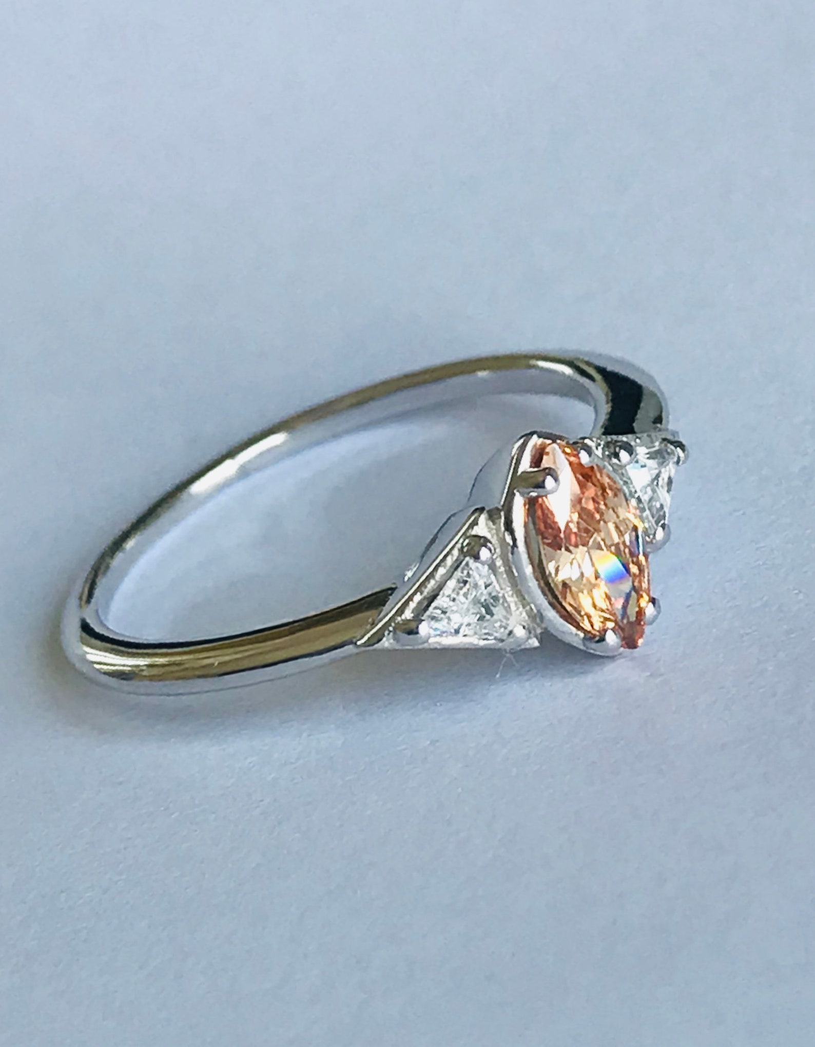 14k Yellow Gold Ring For Her Christmas Gift Gold Statement | Etsy