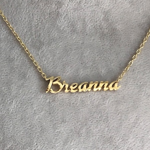 Personalized Name Necklace Bridesmaid Name Necklace, Personalized ...