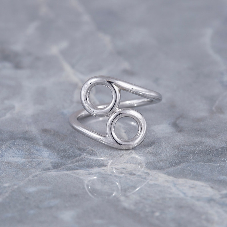 Zodiac Cancer Ring, Horoscope Signet Ring, Cancer Ring, Horoscope Rings ...