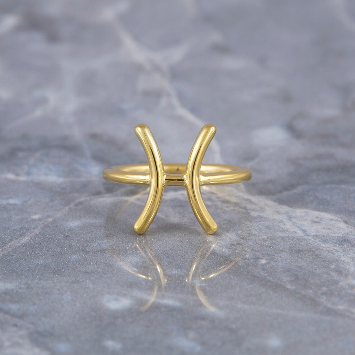 Pisces Jewelry Astrology Sign Ring Horoscope Sign Zodiac - Etsy
