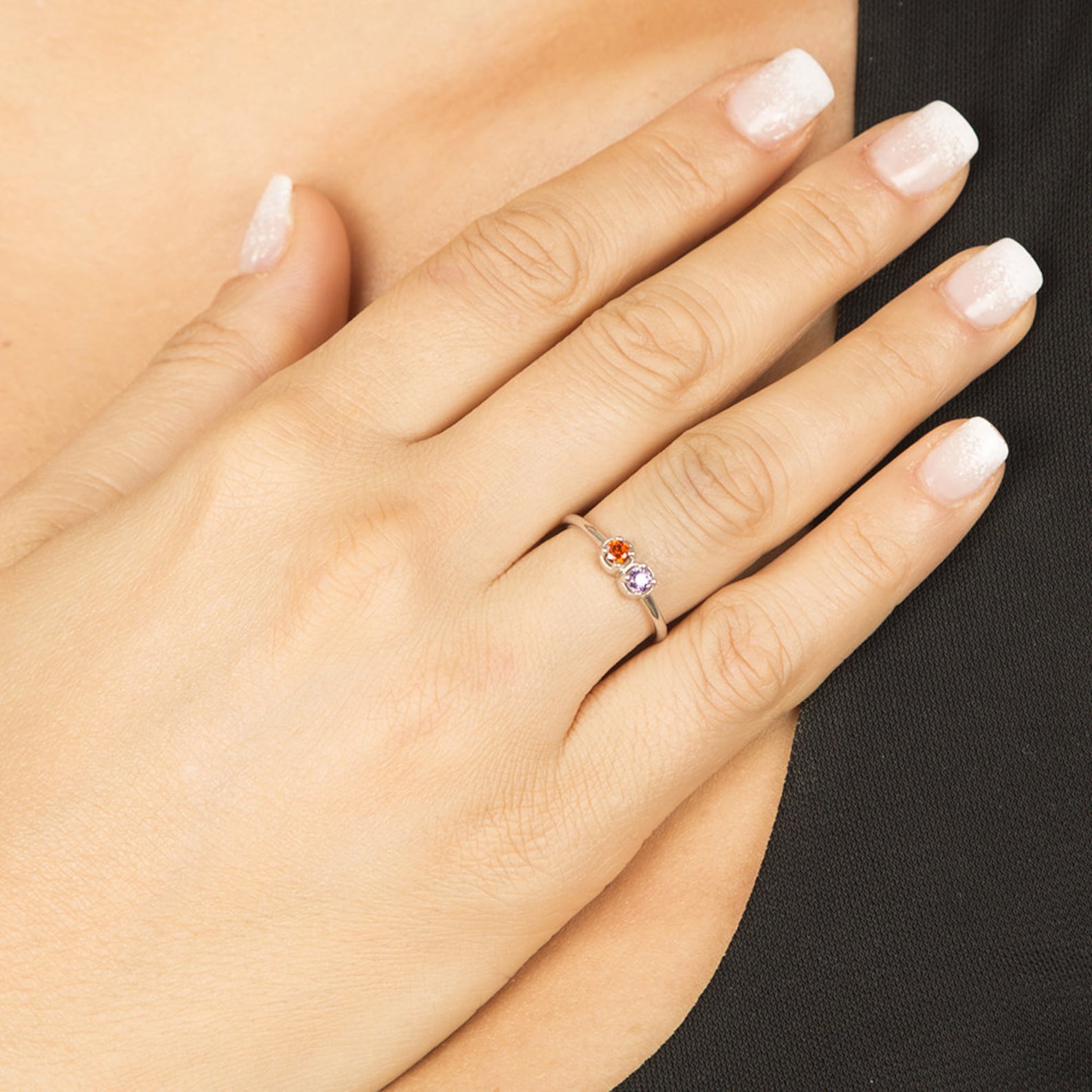 Christmas Gift Rings for Her, Dual Gold Ring for Her, Birthday Gift ...