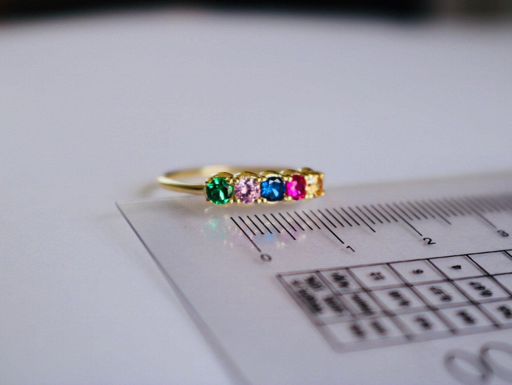 14k Mothers Day Rings Mothers Day Jewelry Birthstone Gold | Etsy