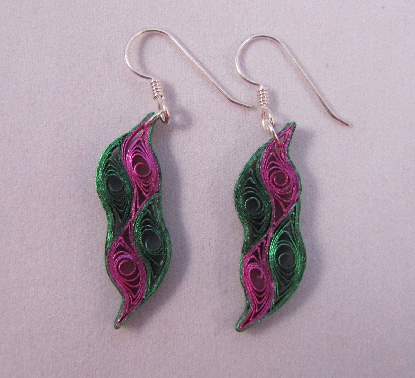 Paper Quilled Earrings - Etsy