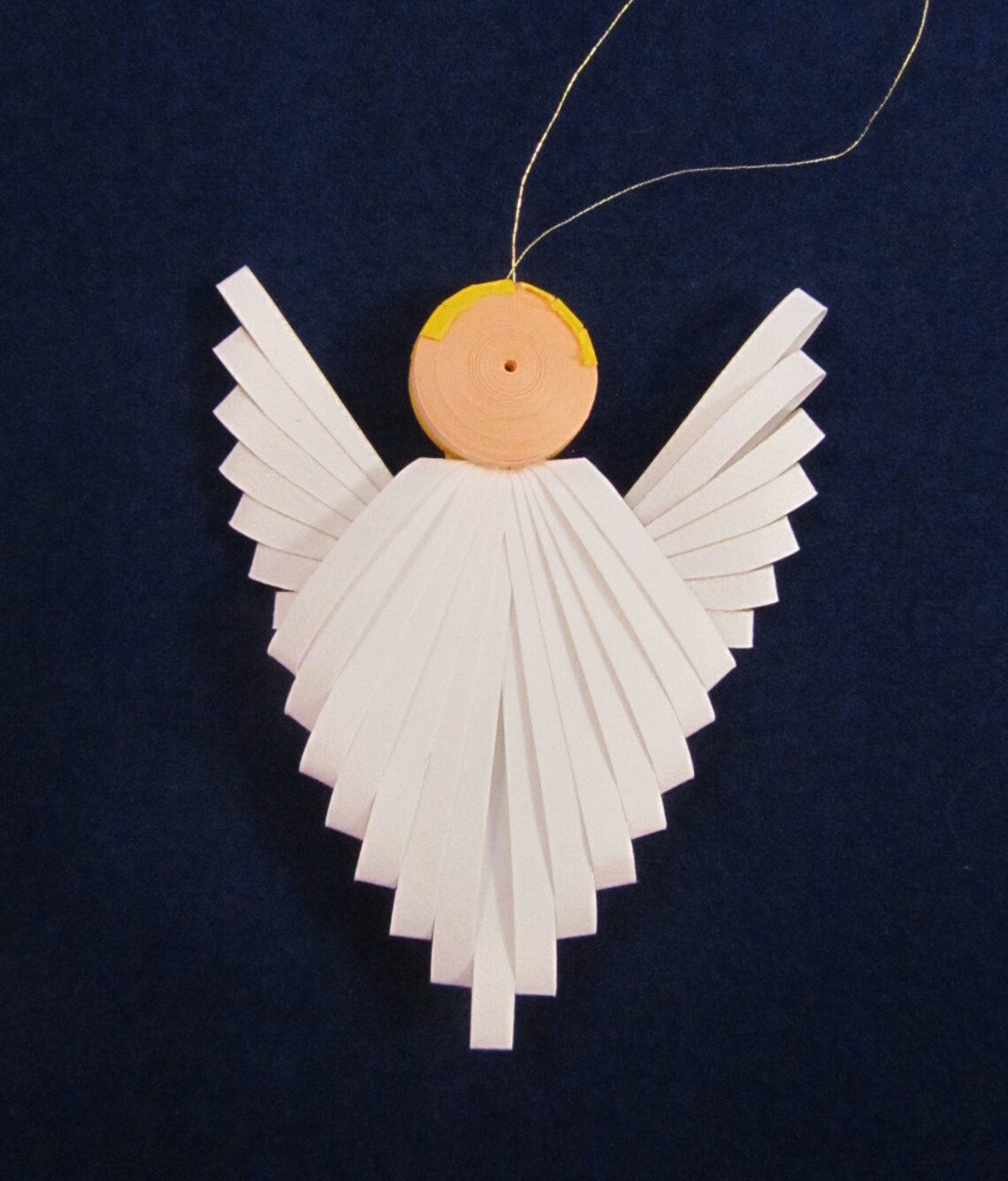 Quilled Angel Ornament - Etsy Denmark