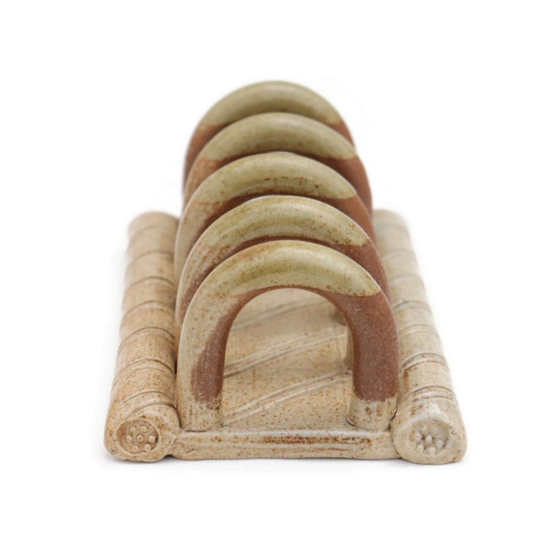 Studio Pottery Toast Rack Rustic Toast Rack - Etsy