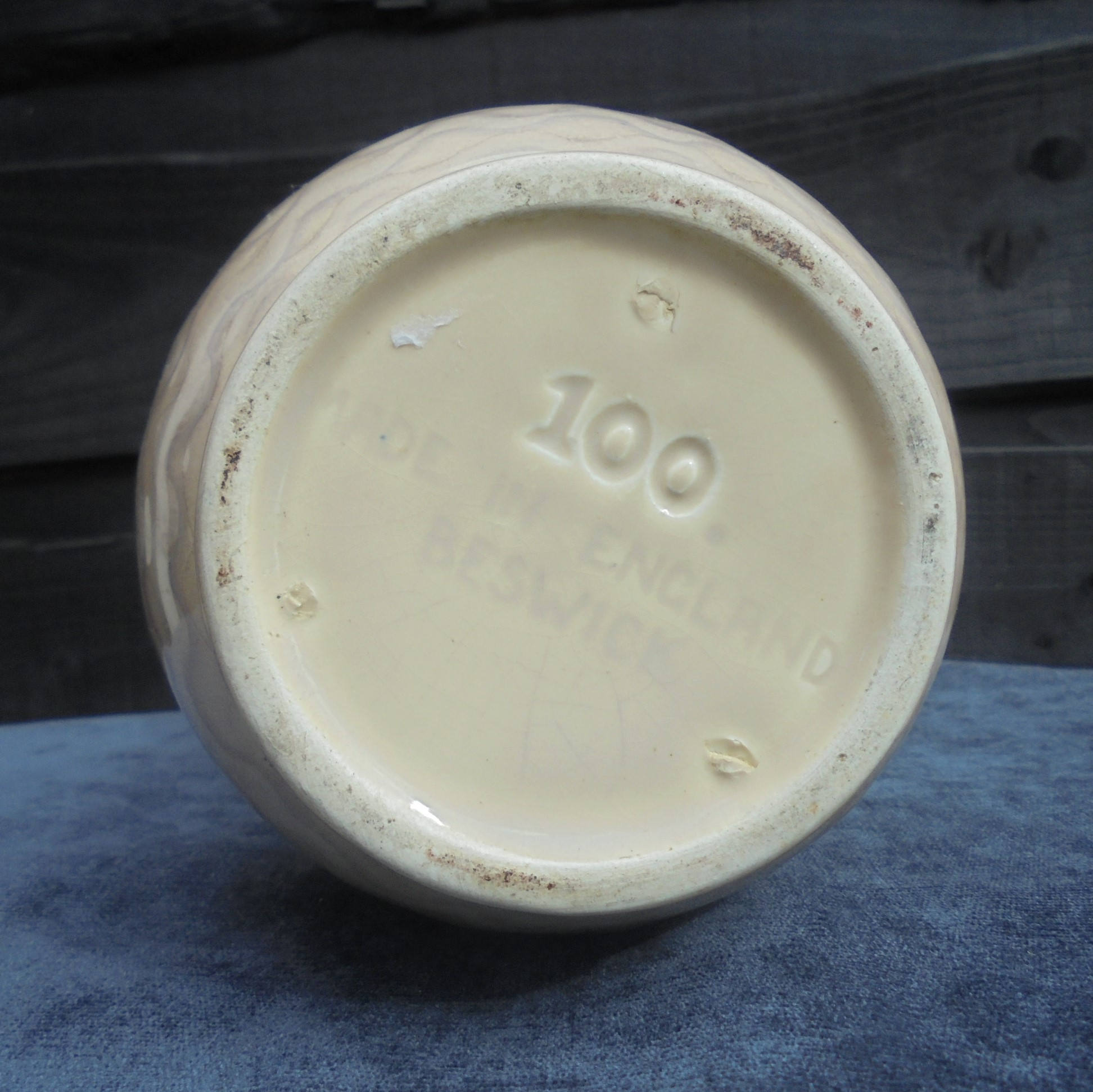 Beswick Vase Shape Number 100 Designed by Mr Simcox.Art Deco Vase .1930 ...