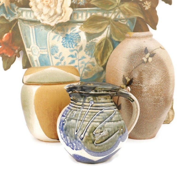 Large Studio Pottery Ginger Jar H 8'' | Etsy