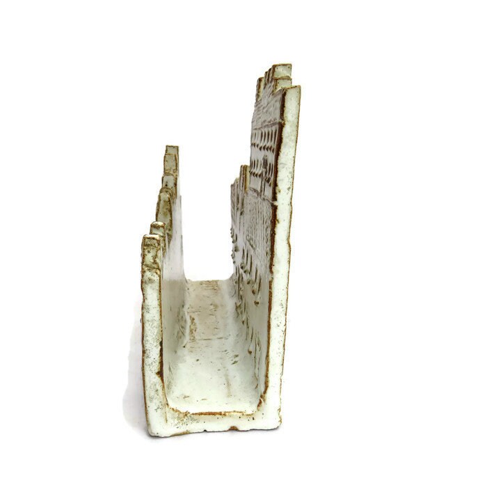 Vintage Studio Pottery Village Ceramic Letter Holder.Pottery Letter ...