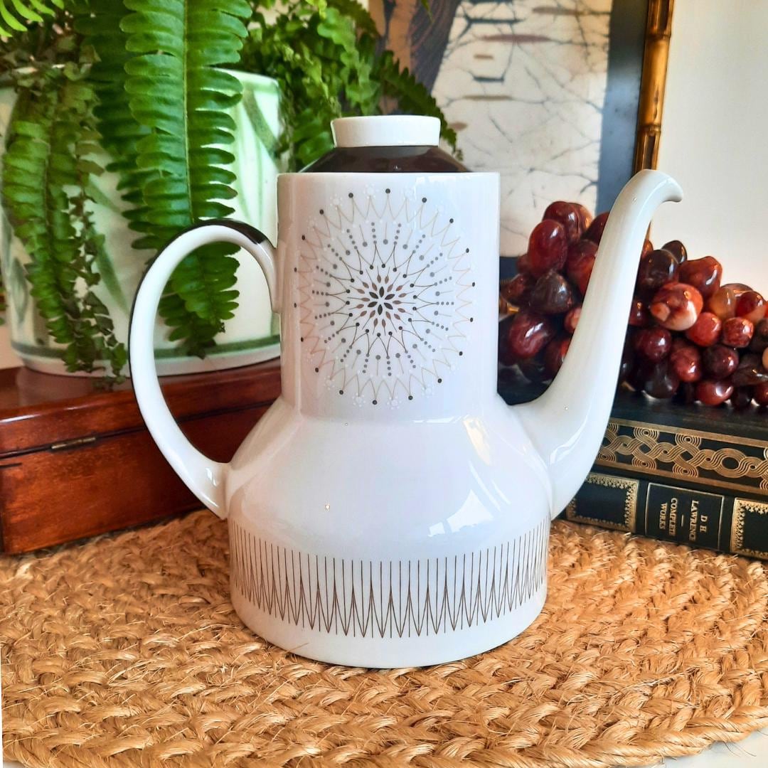 MCM Royal Doulton Tea Pot: Morning Star Pattern, Made in England - Etsy