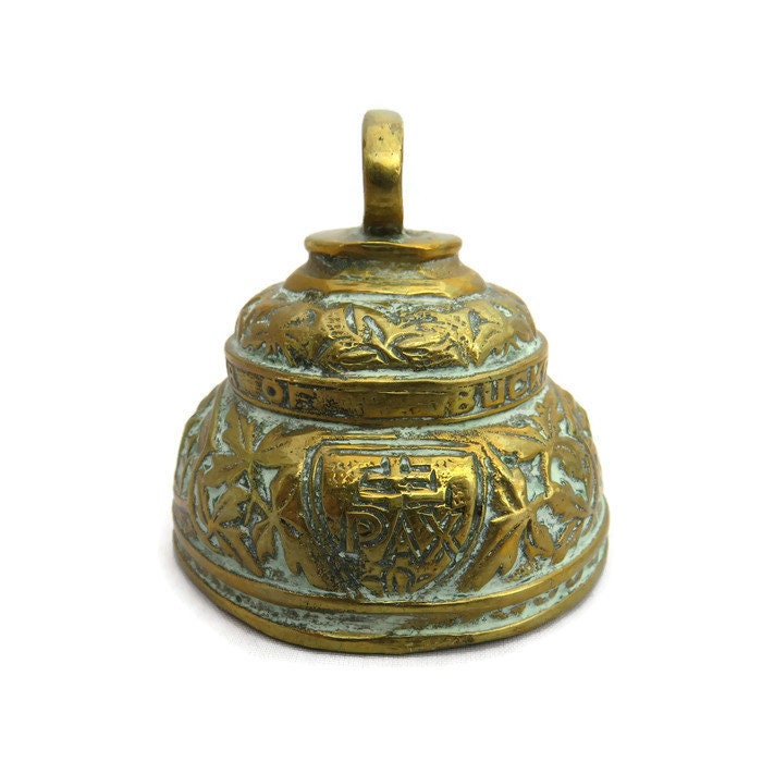 Small English Brass Sanctuary Church Bell Buckfast Abbey Souvenir 2.3 ...