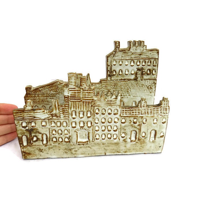 Vintage Studio Pottery Village Ceramic Letter Holder.Pottery Letter ...