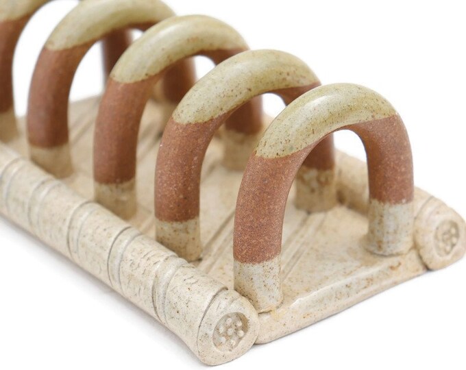 Toast Rack Pottery Toast Holder, Ceramic Toast Rack, Pottery Toast Rack ...