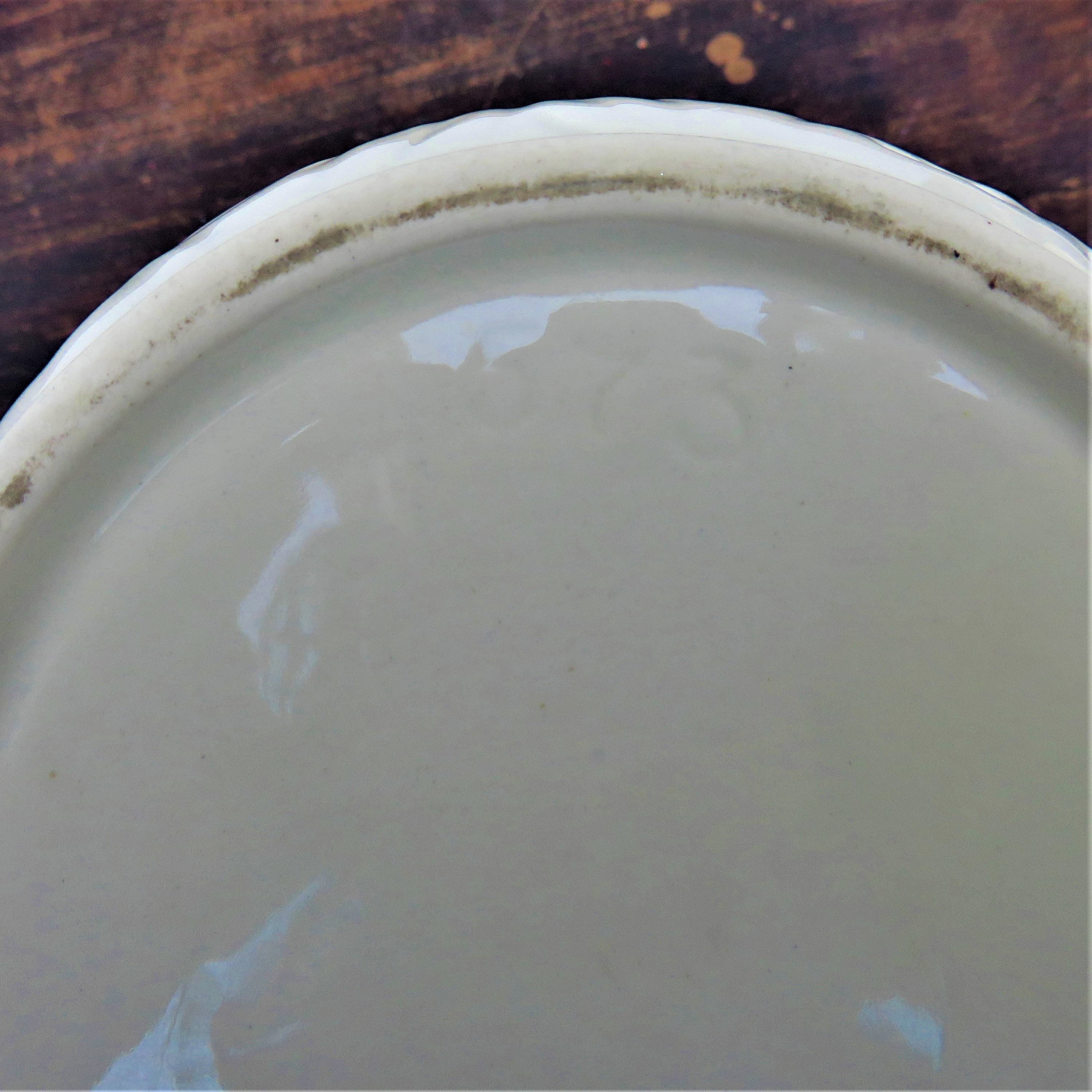 H J Woods Indian Tree Pattern Vase Number 573.Rare Example Indian Tree ...