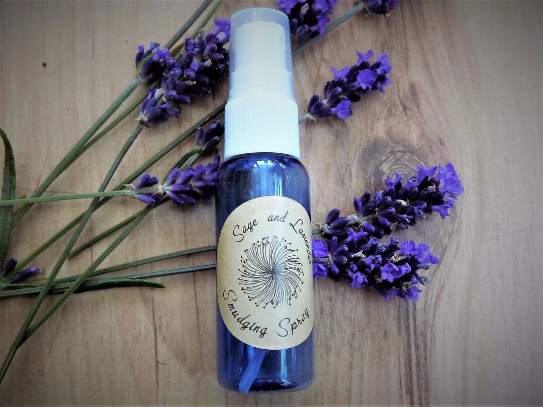 Lavender & White Sage Smudging Spray 50ml Smudge Room Cleansing Smoke ...