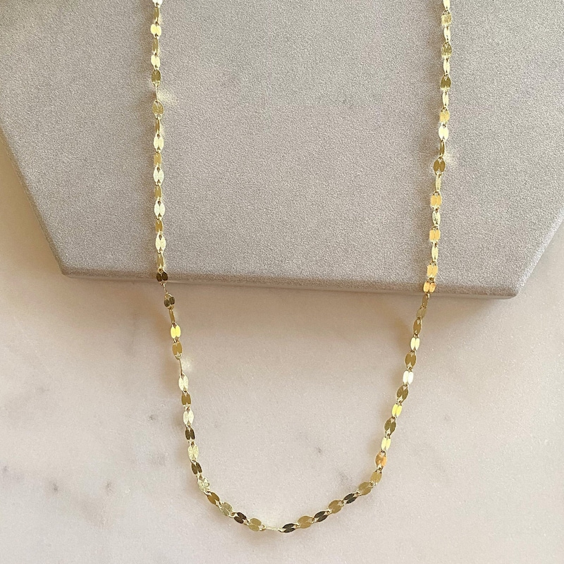 Mirror Gold Chain - Etsy