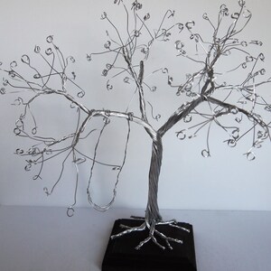 Silver Wire Tree With Swing - Etsy