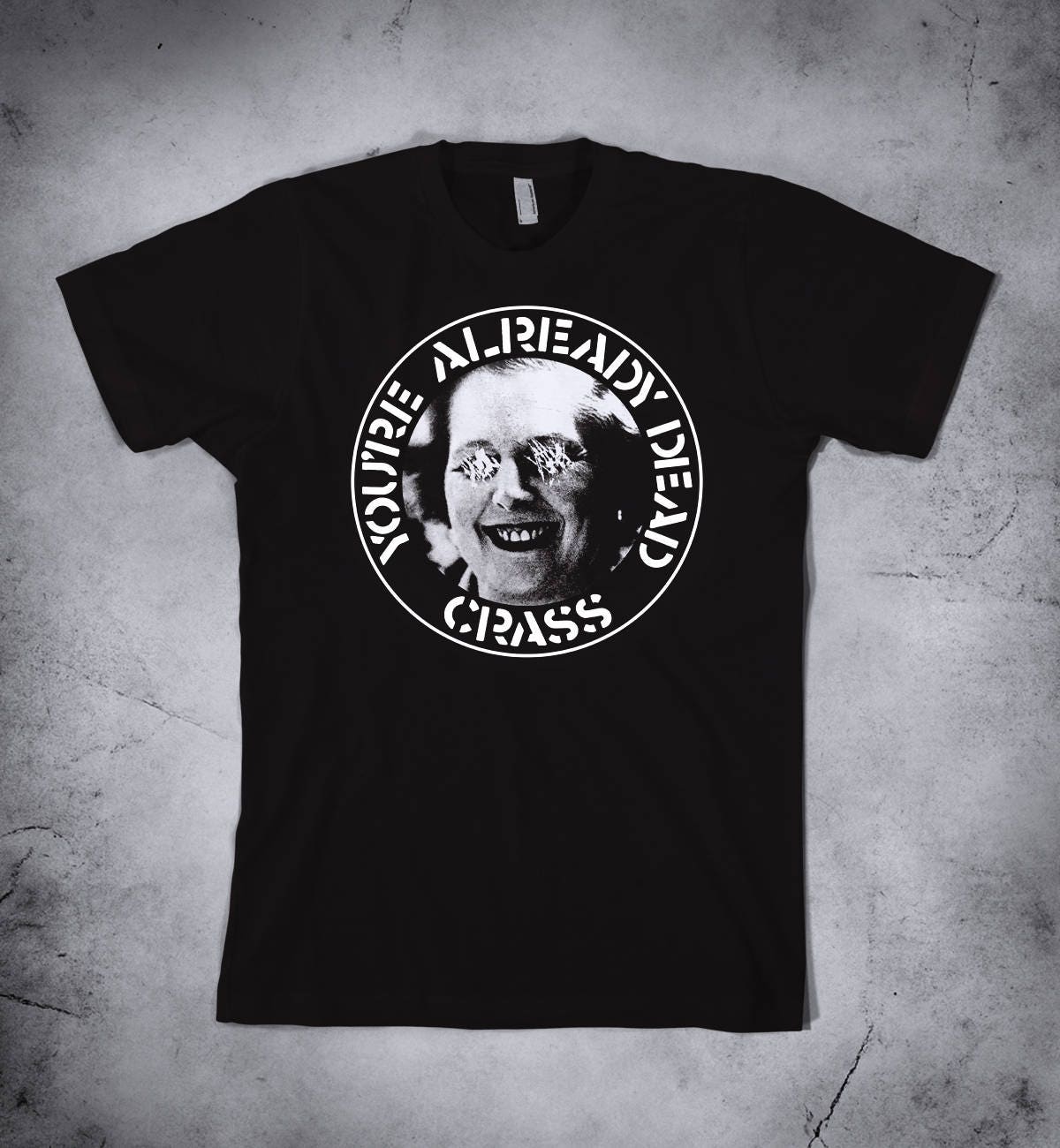 Crass T Shirt Mens T Shirt Youre Already Dead T Etsy