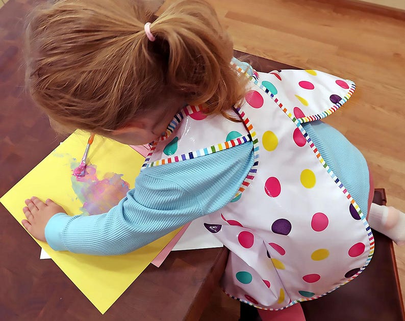 Toddler Paint and Activity Smock Digital PDF Sewing Pattern - Etsy