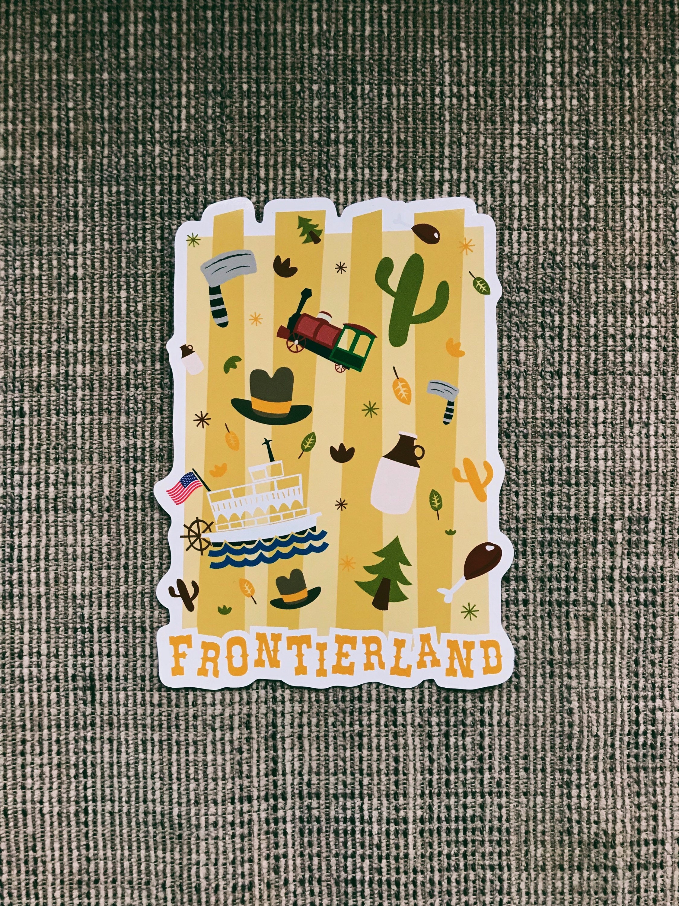 Magic Kingdom Lands Sticker Pack - Etsy