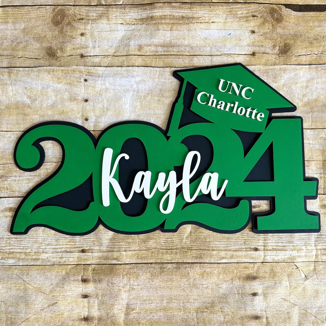 Class of 2024, Custom Graduation Decor Name Sign, Custom Grad Sign ...