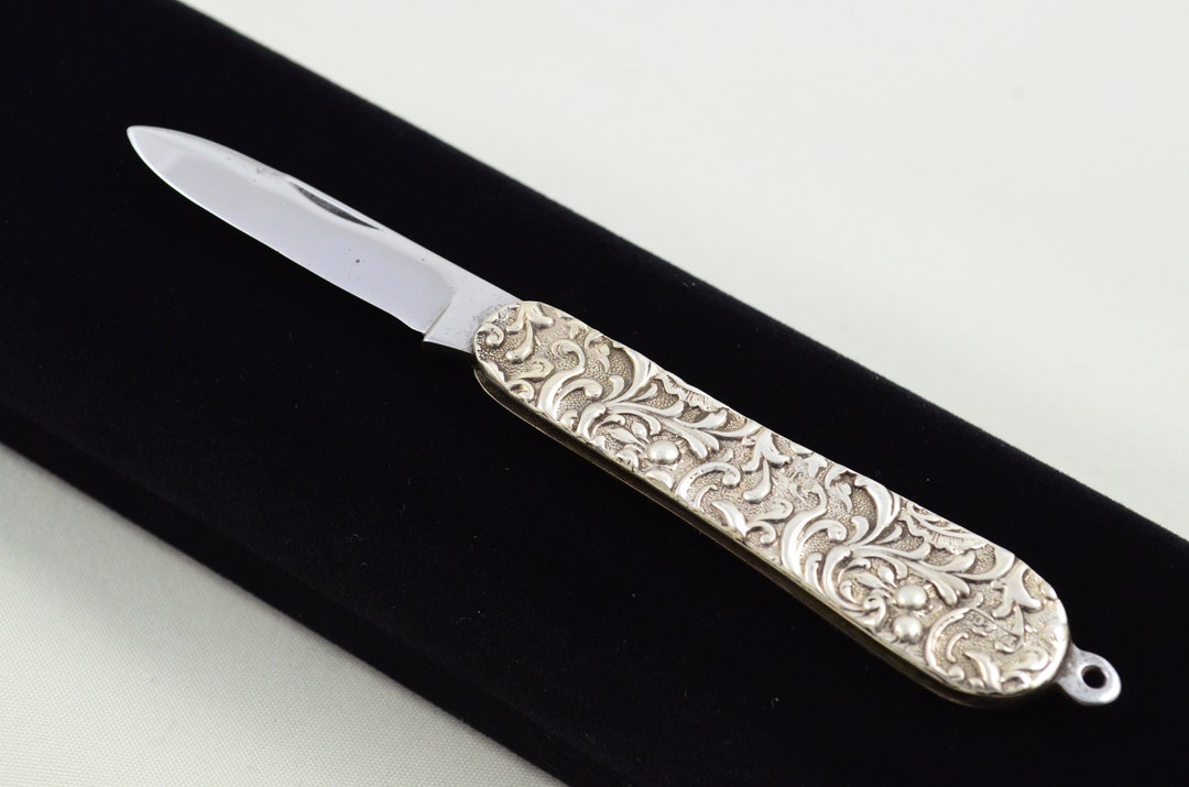 Vintage Silver Scale 1 Blade Fully Restored Birmingham Made Pen/pocket ...