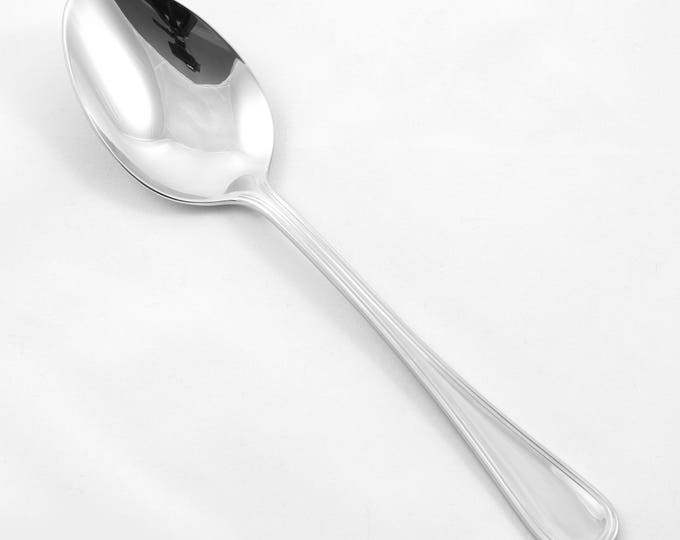 New Old English Thread Table/serving Spoon Made in Sheffield England ...