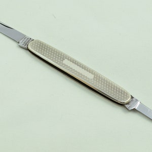 Vintage W Saynor Steel Scaled 2 Blade Fully Restored Sheffield Made Pen ...