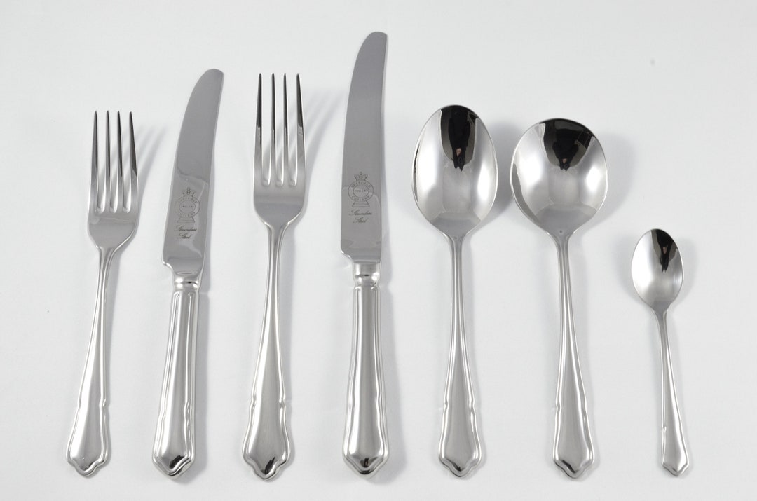 New Dubarry Pattern 7 Piece Place Setting Made in Sheffield England ...