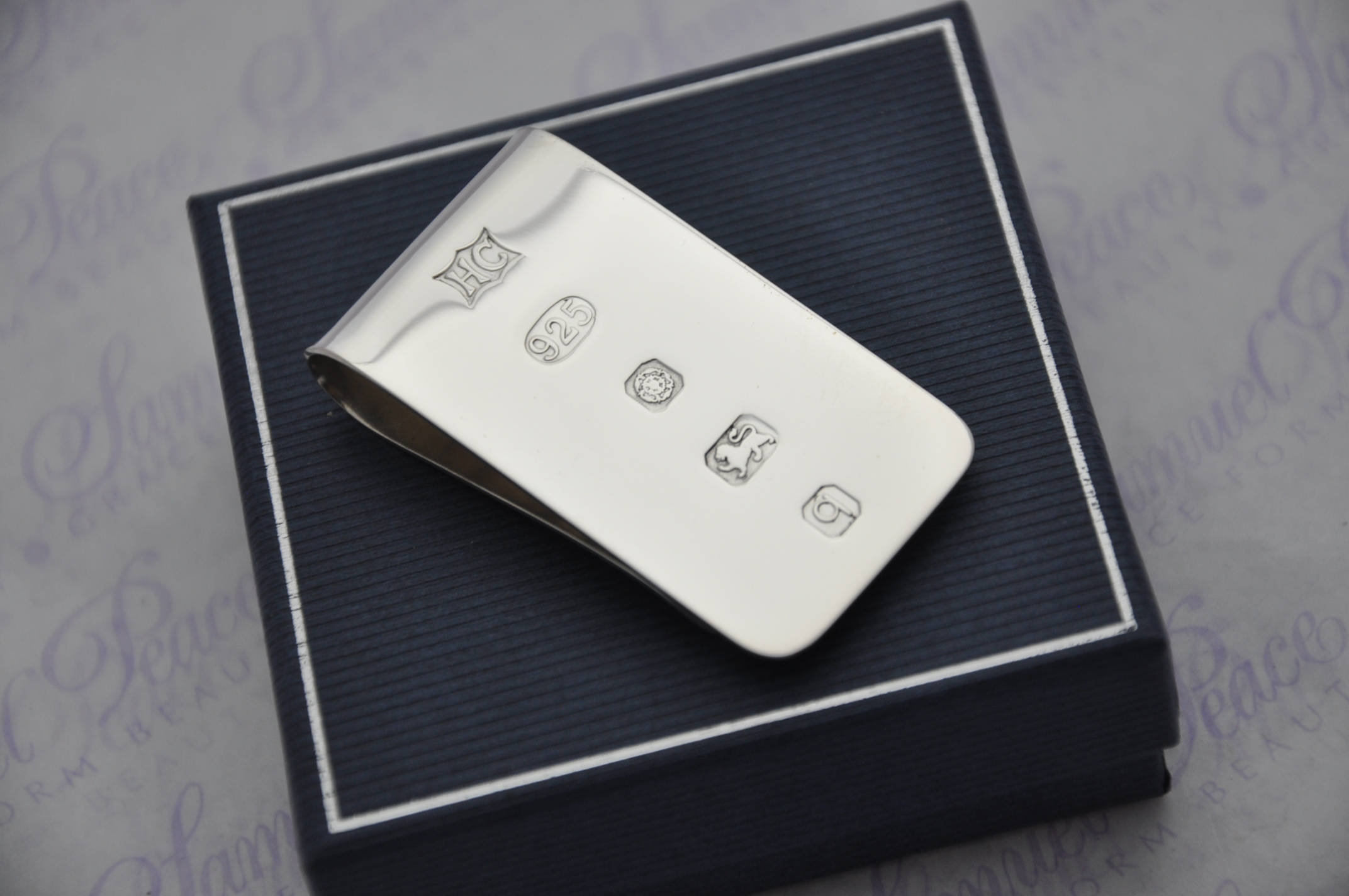 Sterling Silver Large Money Clip Hallmarked 2021 Made in Sheffield ...