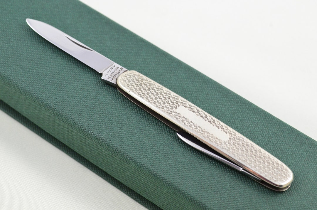 Vintage W Saynor Steel Scaled 2 Blade Fully Restored Sheffield Made Pen ...