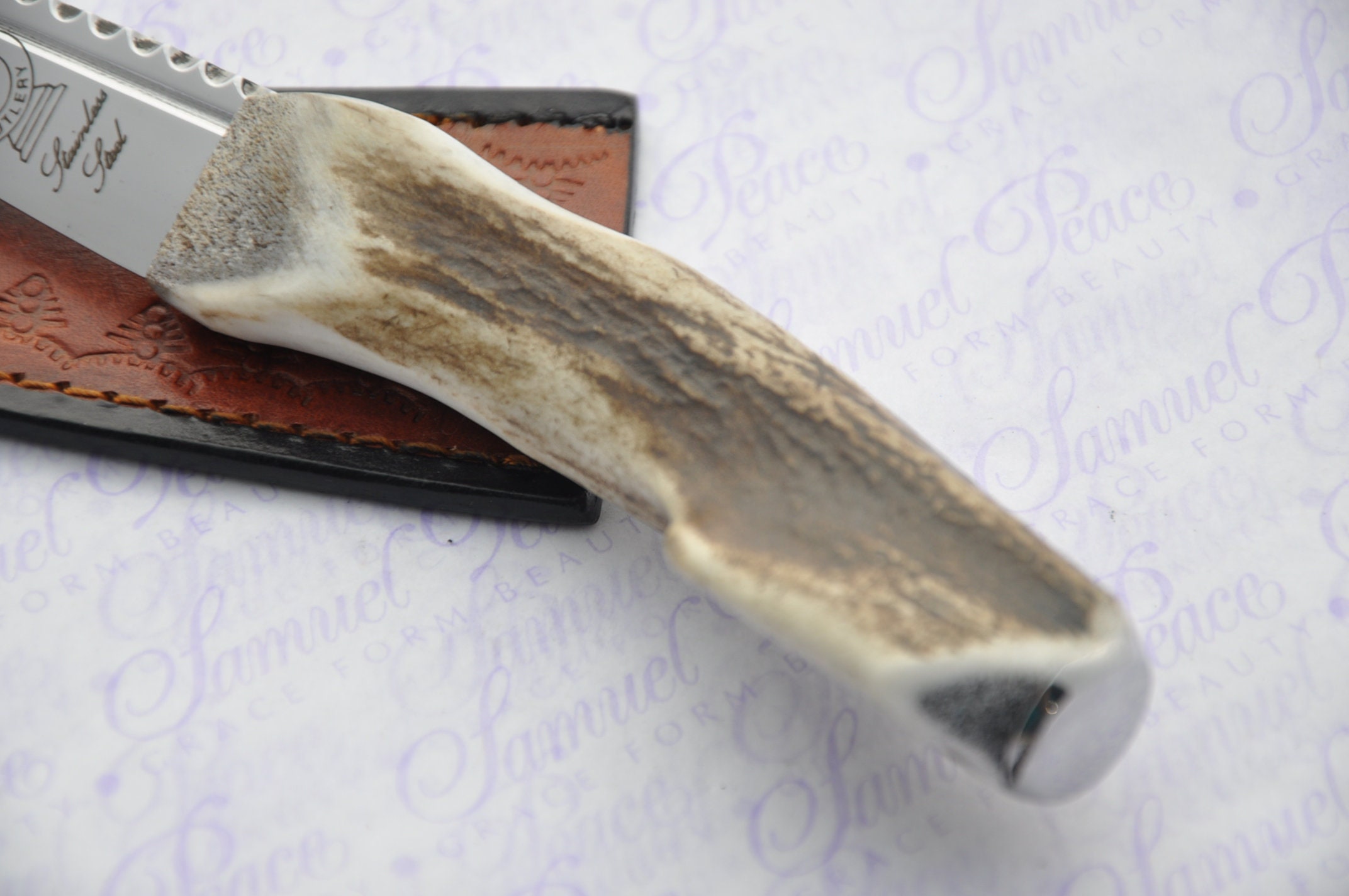 New Fantastic Genuine Bespoke Ladies Stag Horn Antler Handle | Etsy