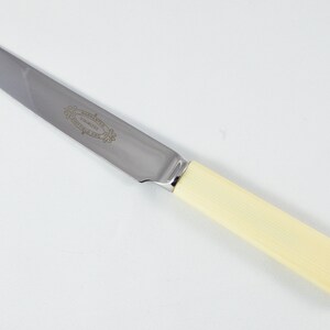 New Fantastic Genuine Cream/white Handle Dessert Knife Made in ...