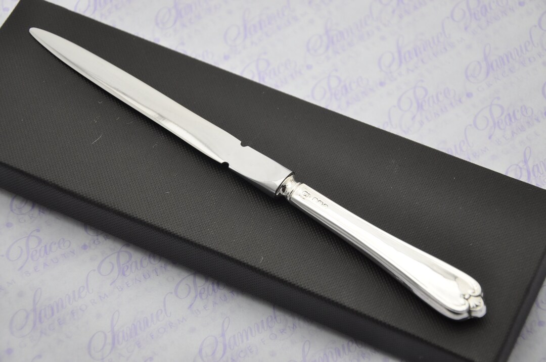 Ladies John Biggin Jesmond Pattern Sterling Silver Letter Opener/paper ...
