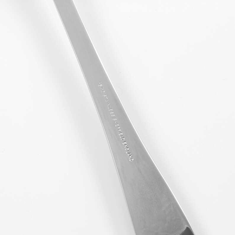 New Rattail Table/serving Spoon Made in Sheffield England - Etsy