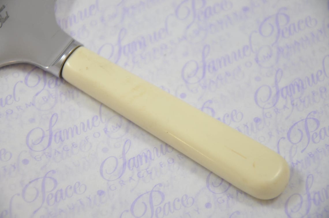 New Fantastic Genuine Cream/white Handle Stilton Cheese Knife | Etsy