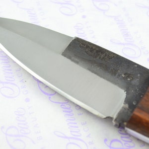 New Genuine Hand Forged D2 Carbon Steel Bespoke Scale Tang Kiln Dried ...