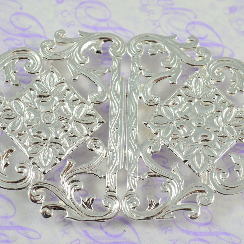 Silver Nurses Buckle - Etsy UK
