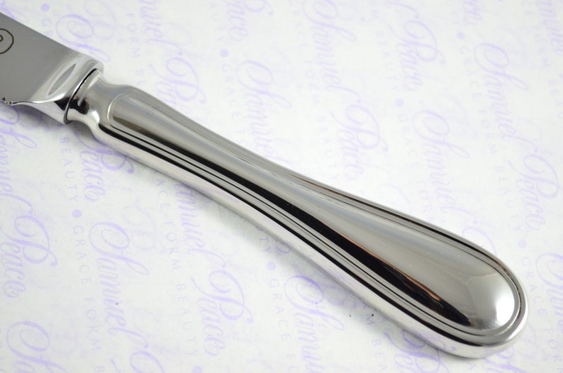 Old English Thread Pattern Sheffield Stainless Steel Challah Bread ...