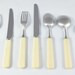 New Fantastic Genuine Cream Handle 7 Piece Place Setting - Etsy